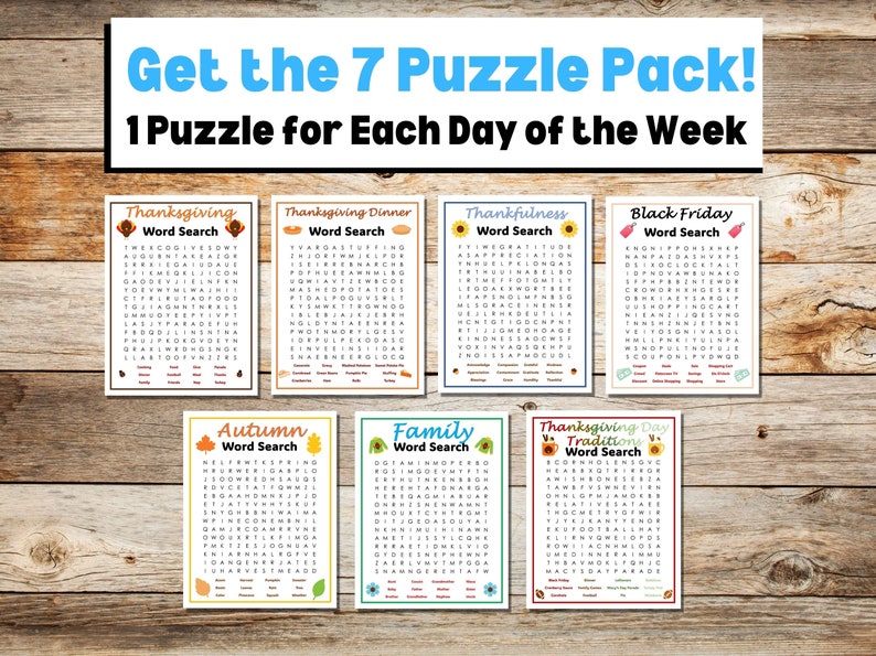 Printable Fall/autumn Word Search With Answers | Thanksgiving Word ...