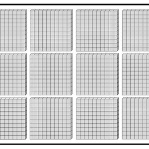 Decimal Tools Tenths and Hundredths Grids, Base-ten Blocks, & Place ...