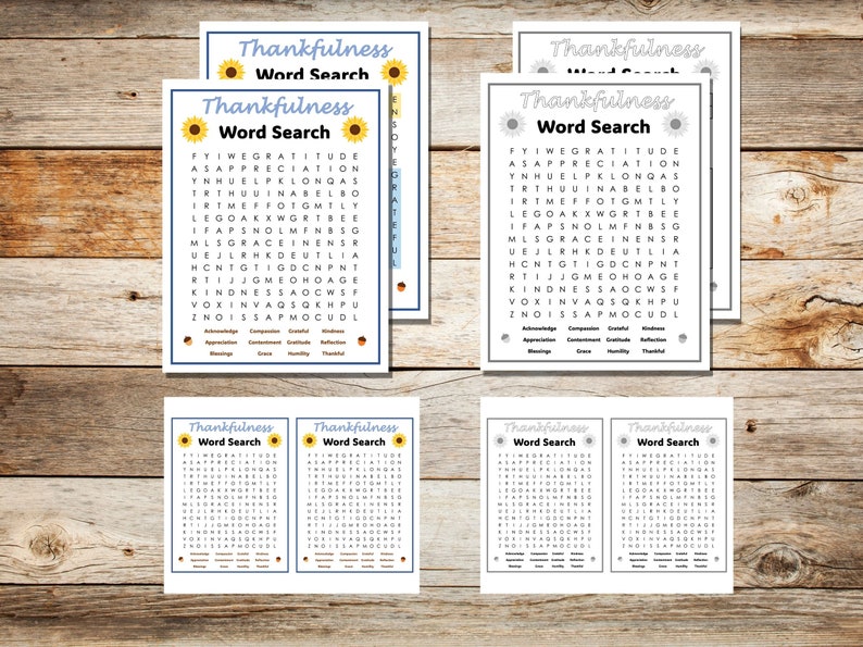 Printable Thanksgiving Word Search With Answers | Thanksgiving Word ...