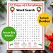 Math Word Search Puzzles, Fun Activities for Kids, Digital Download ...