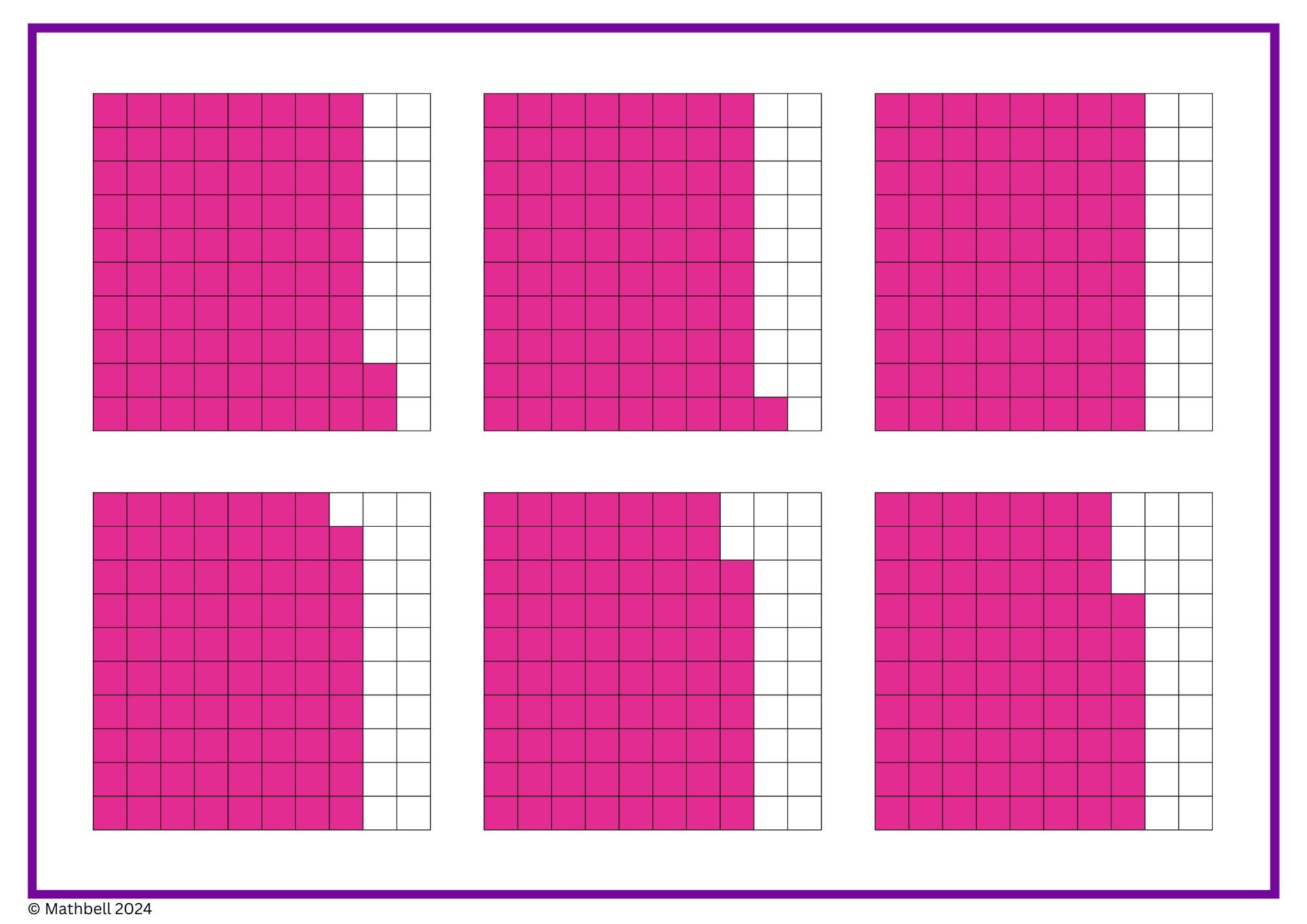 Decimal Tools Tenths and Hundredths Grids, Base-ten Blocks, & Place ...