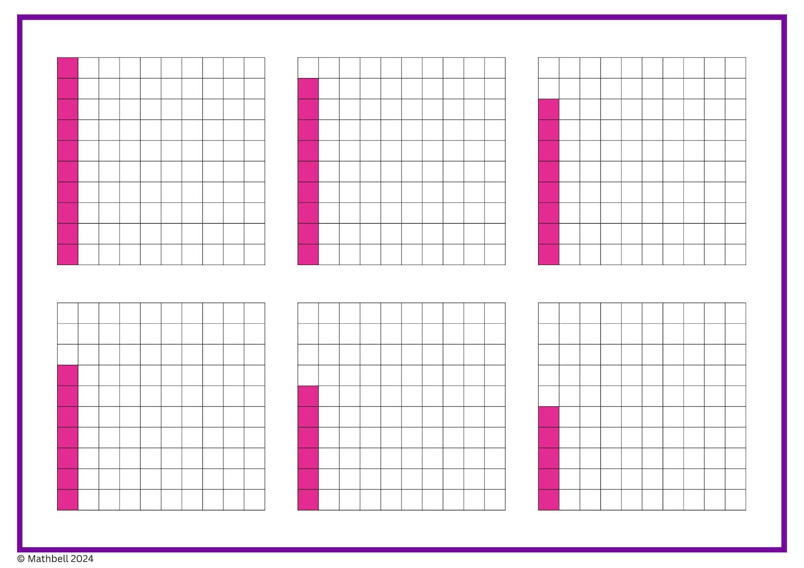 Decimal Tools Tenths and Hundredths Grids, Base-ten Blocks, & Place ...