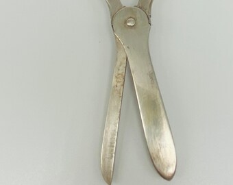 Vintage Silver Scissors - Etsy