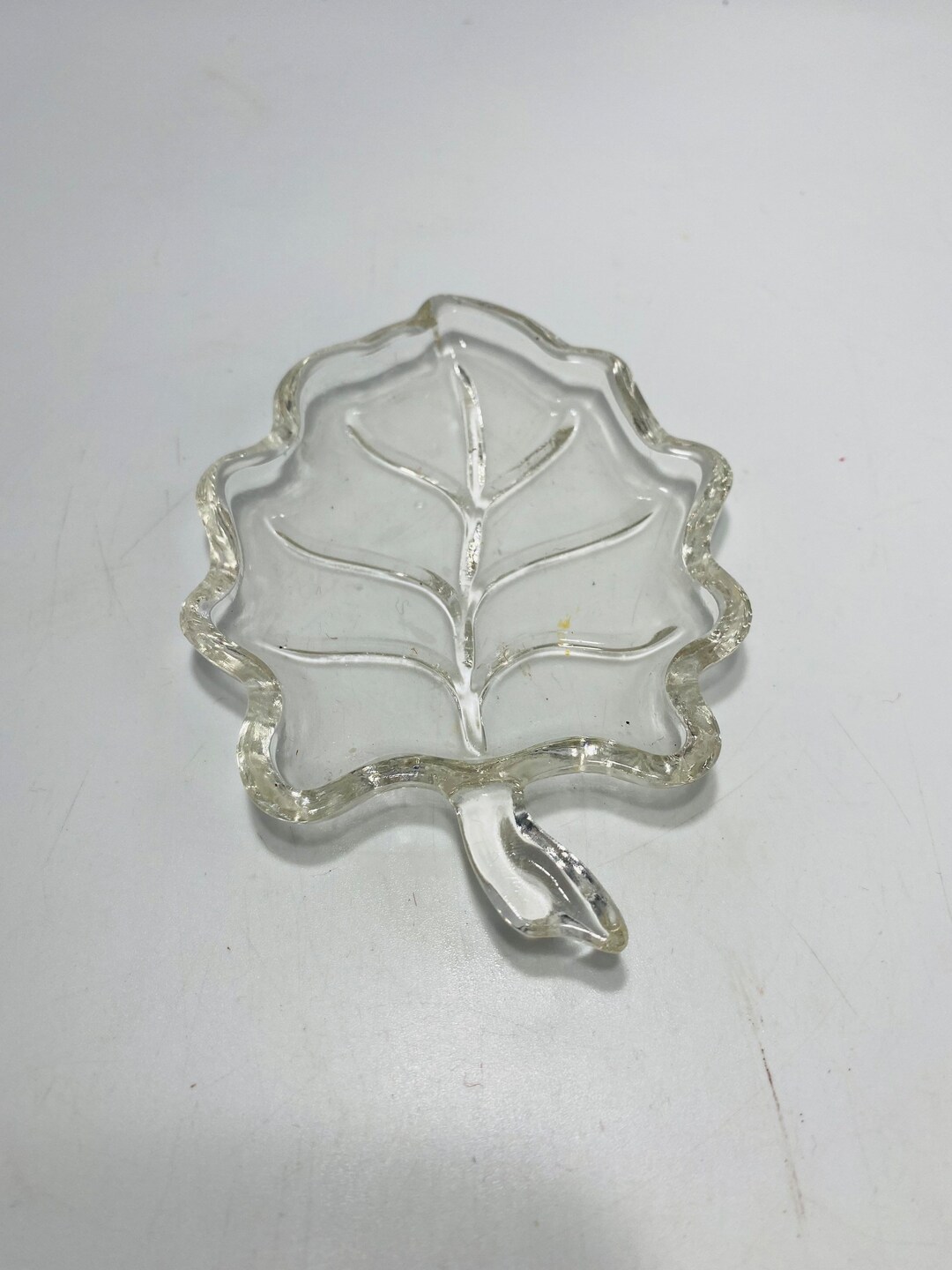 Vintage Coasters / Leaves / Glass Leaf Shaped Coasters / Fall Decor ...