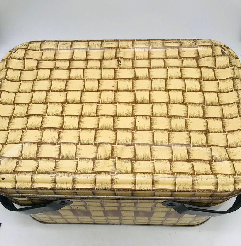 Vintage 1950s Bread Box Food Storage Farmhouse Kitchen - Etsy