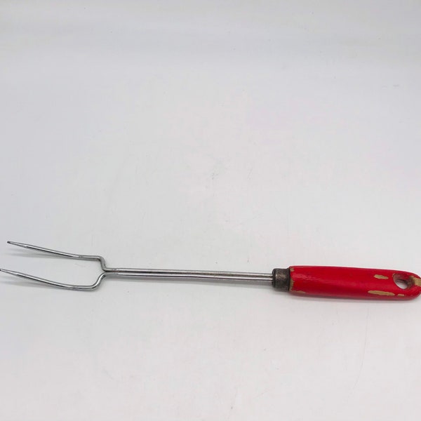 Red Wooden Handles - Etsy