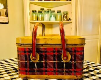 Vintage 1950s Bread Box - Etsy