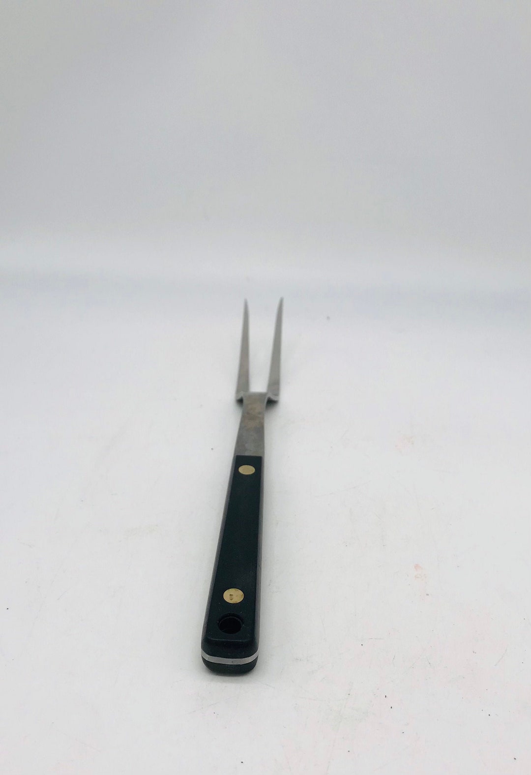 Vintage Prong Fork / Meat Fork / Kitchen Utensils, Fork / Two Prongs ...