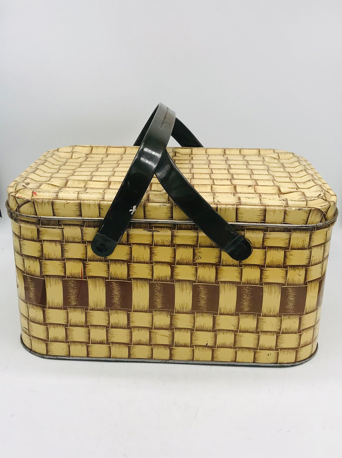 Vintage 1950s Bread Box Food Storage Farmhouse Kitchen - Etsy