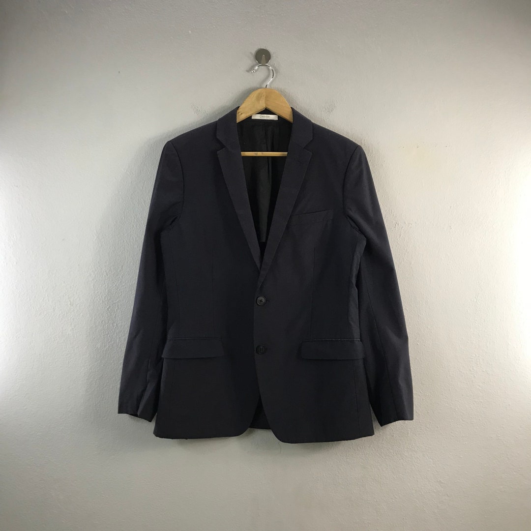 Vintage Calvin Klein Platinum Works Style Menswear Brand Wool Ivy ...