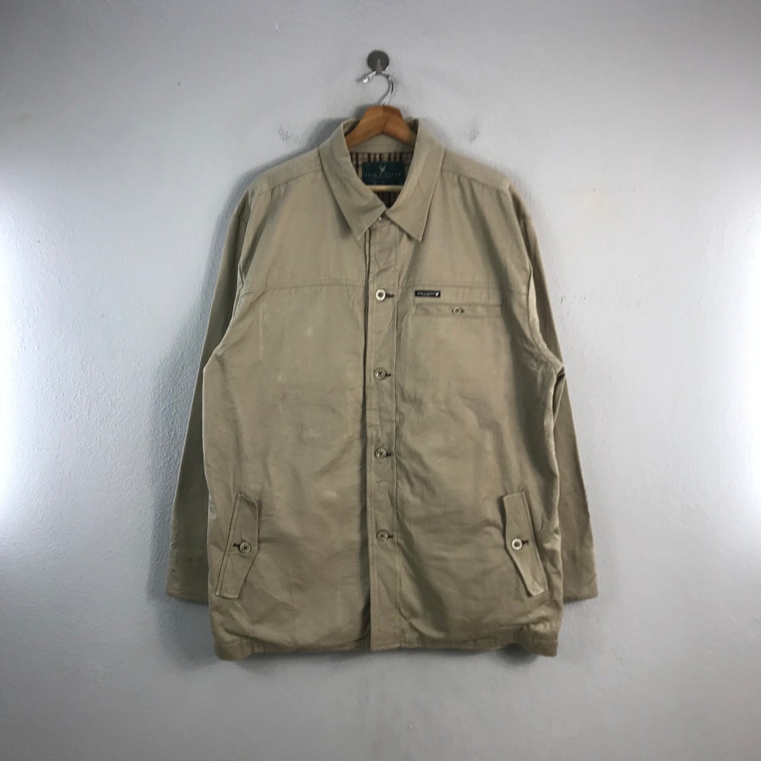 Vintage Lyle & Scott Field Light Menswear Casual Works Brand Rugged ...