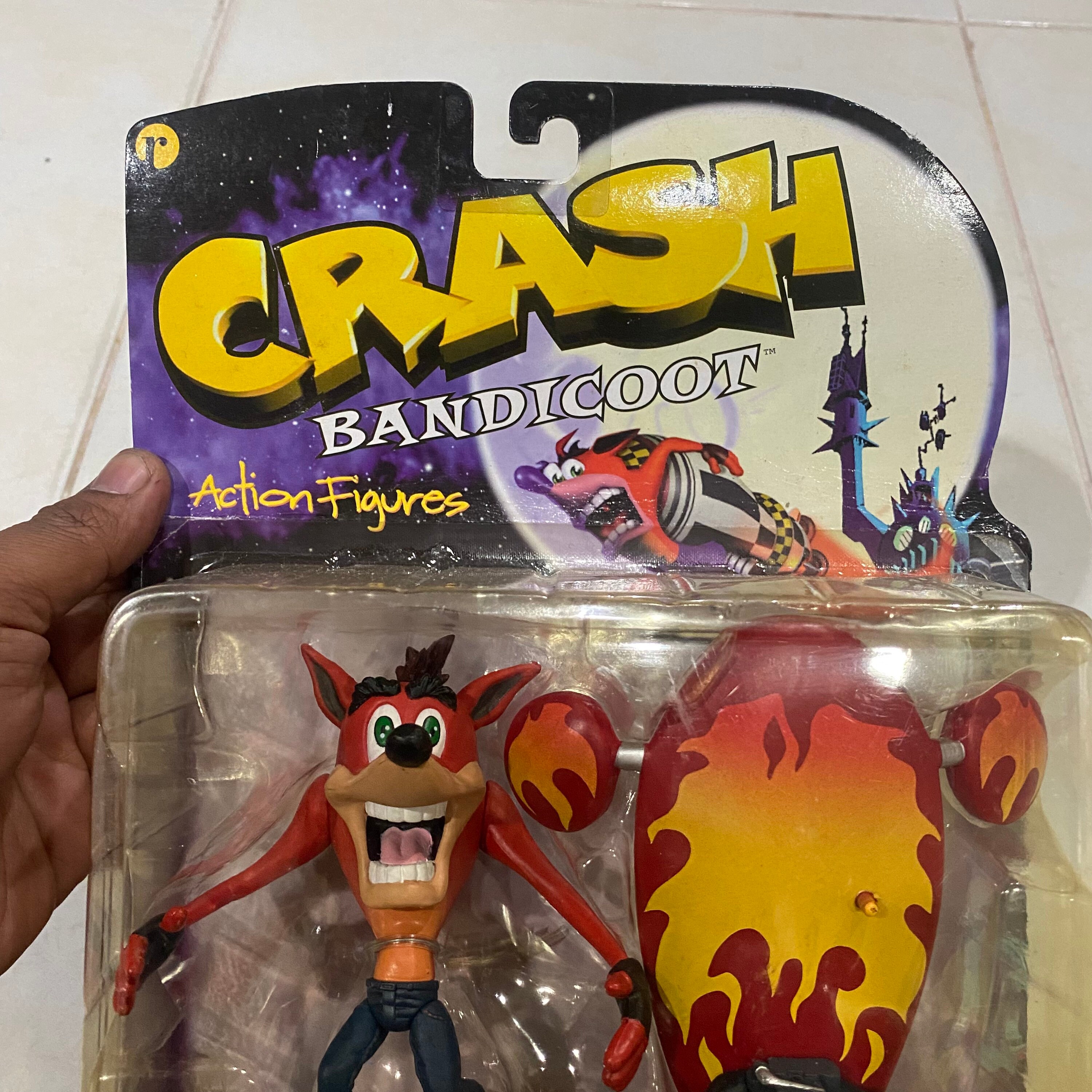 Vintage NOS 1998 Crash Bandicoot Jet Board Universal Studios - Etsy