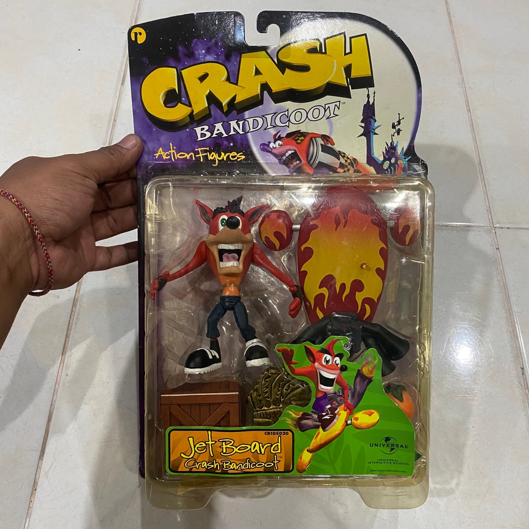Vintage NOS 1998 Crash Bandicoot Jet Board Universal Studios - Etsy