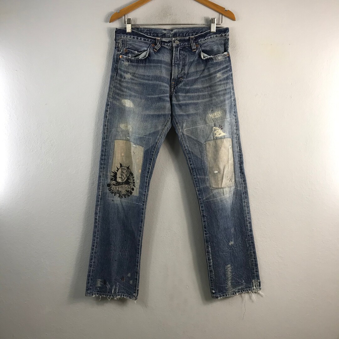 Vintage RNA Slang Inc Distressed Design Hardcore Japanese Brand Faded ...