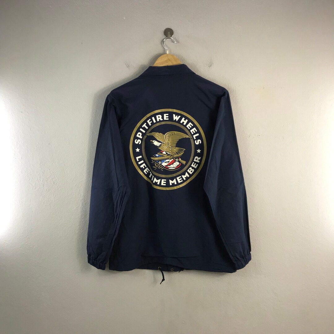 Vintage Spitfire Wheels Skateboards Style Light Streetwear Coach Casual ...