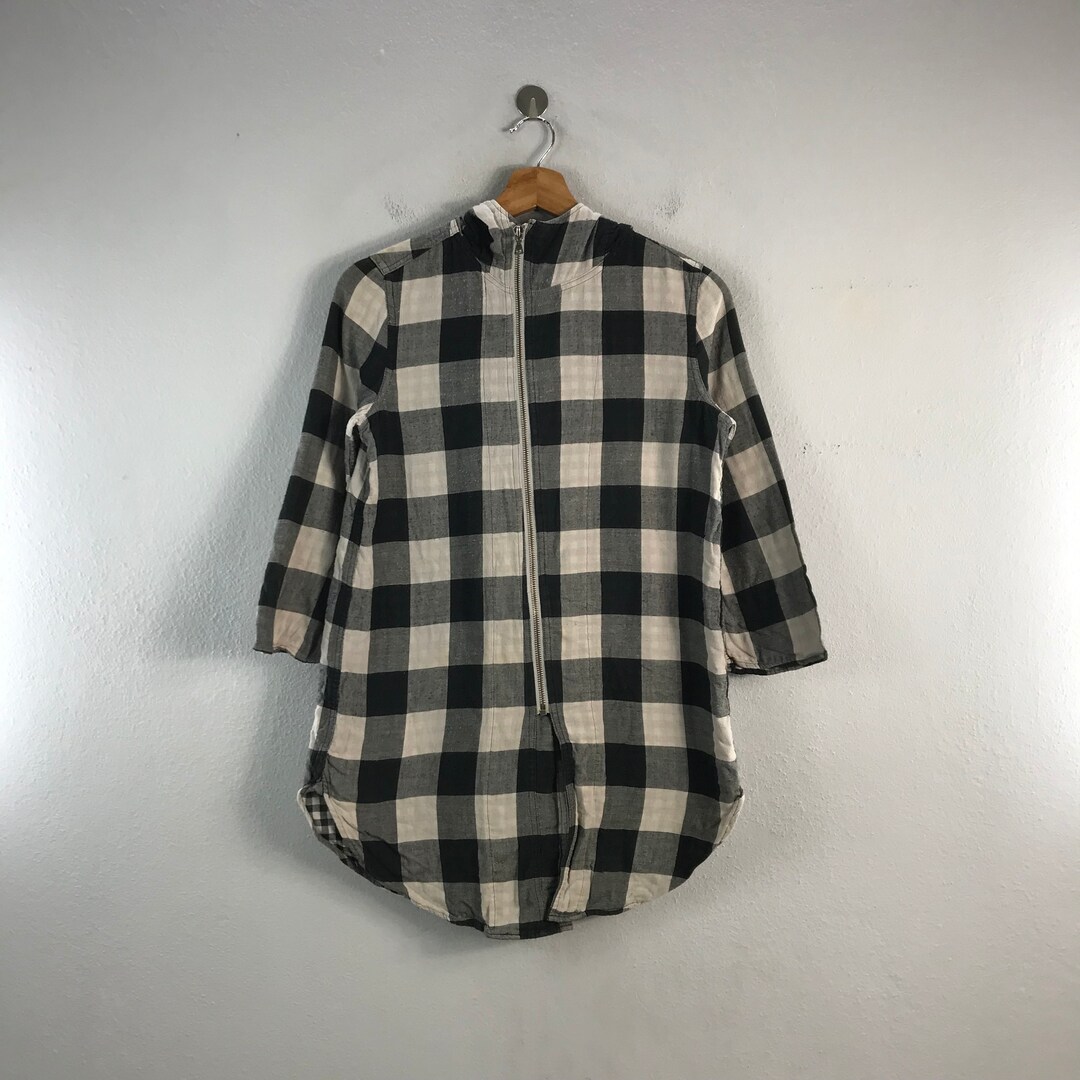 Hysteric Glamour Japan Checkered Board Light Japanese Brand Zipper ...