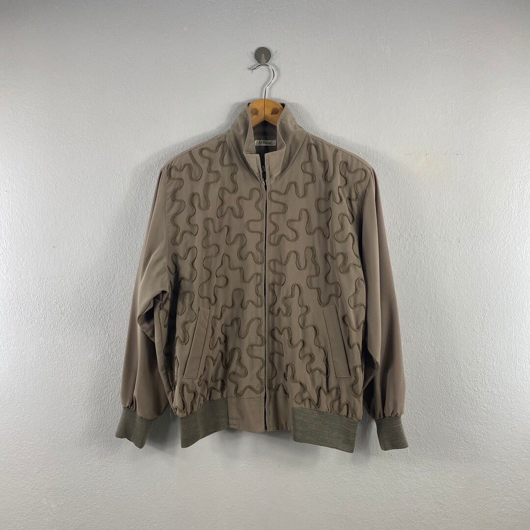 Vintage Et Roche Embroidery Design Psychedelic Art Japanese Brand ...