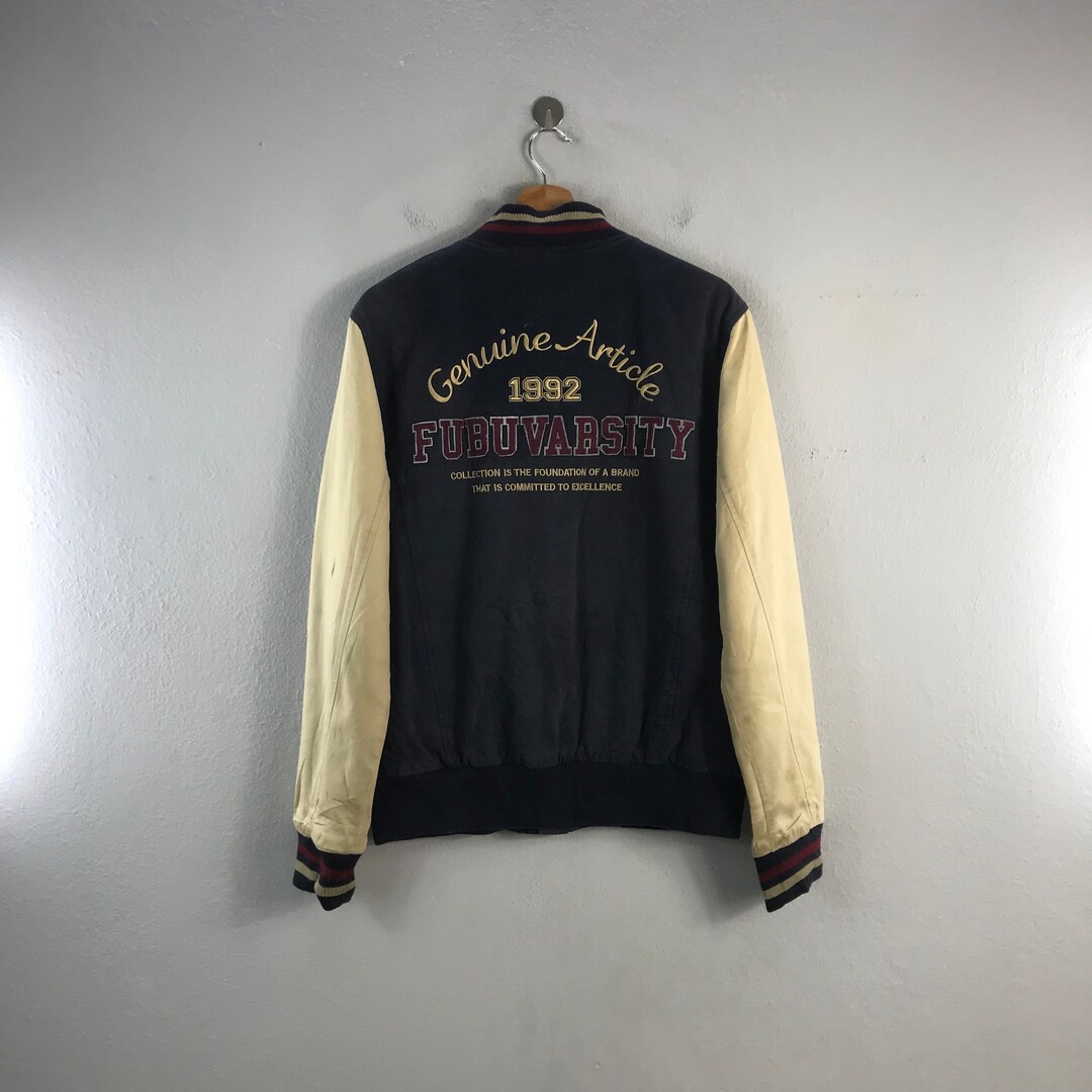 Vintage Fubu Varsity the Collection Embroidered Style Casual Streetwear ...