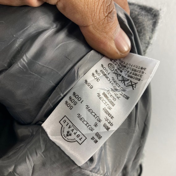 Topvalu Japanese Brand Womens Wool Quilted Design Sty… - Gem