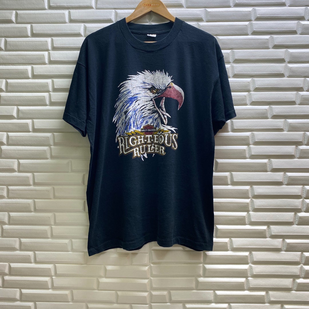 Vintage Harley Davidson Righteous Ruler Chopper Bikers - Etsy