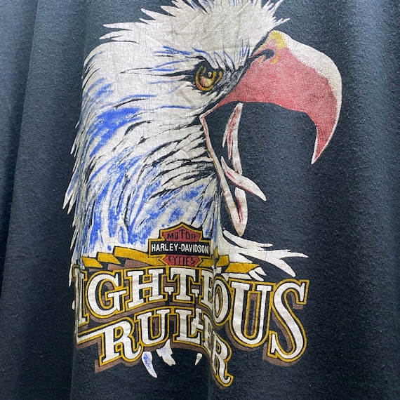 Vintage Harley Davidson Righteous Ruler Chopper Biker… - Gem