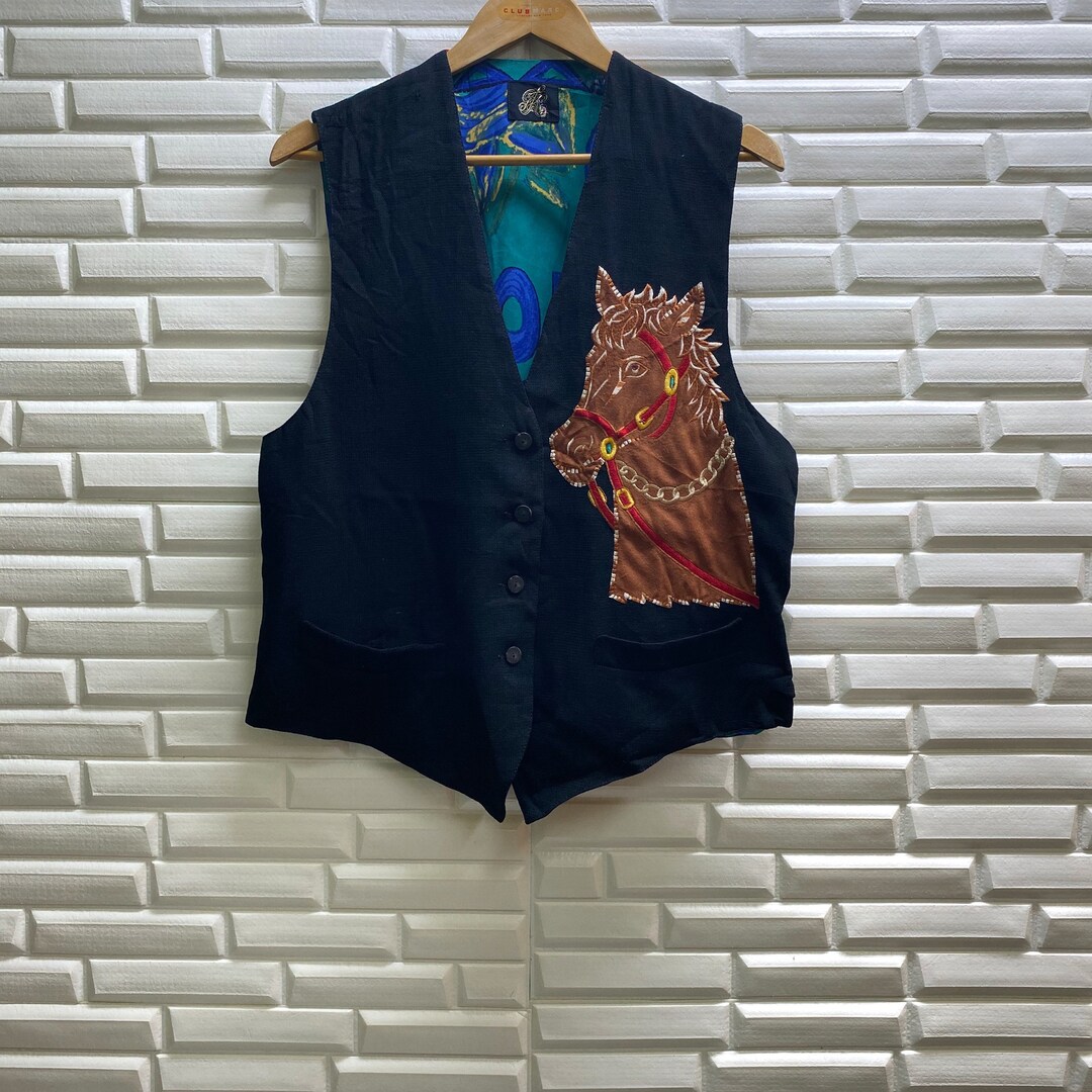 La Moda Goji Italia K Style Embroidery Horses Style Casual Fashion ...