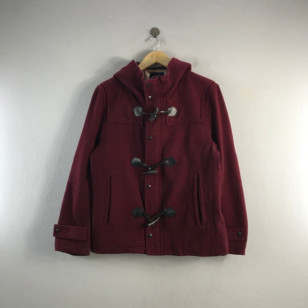 Vintage Union Station Japan Duffle Coat Wool Japanese Brand Menswear ...
