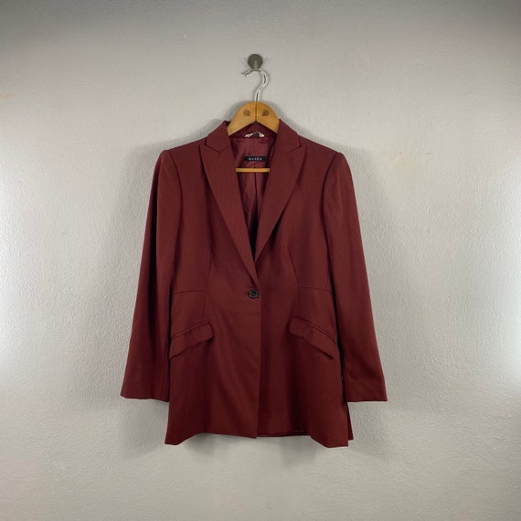 Vintage Maska Made In Italy Wool Double Breast Fashio… - Gem