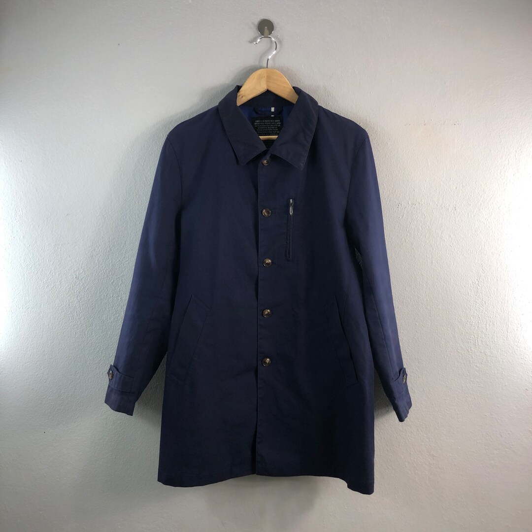 Vintage Silas Japan Light Trench Long Japanese Brand Casual Streewear ...