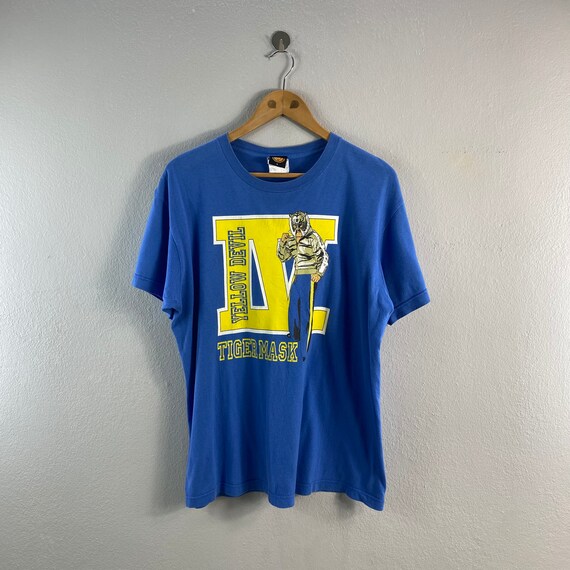 Vintage Yellow Devil Tiger Mask Japan Pro Wrestling K… - Gem