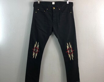 Embroidered Mexican Pants - Etsy