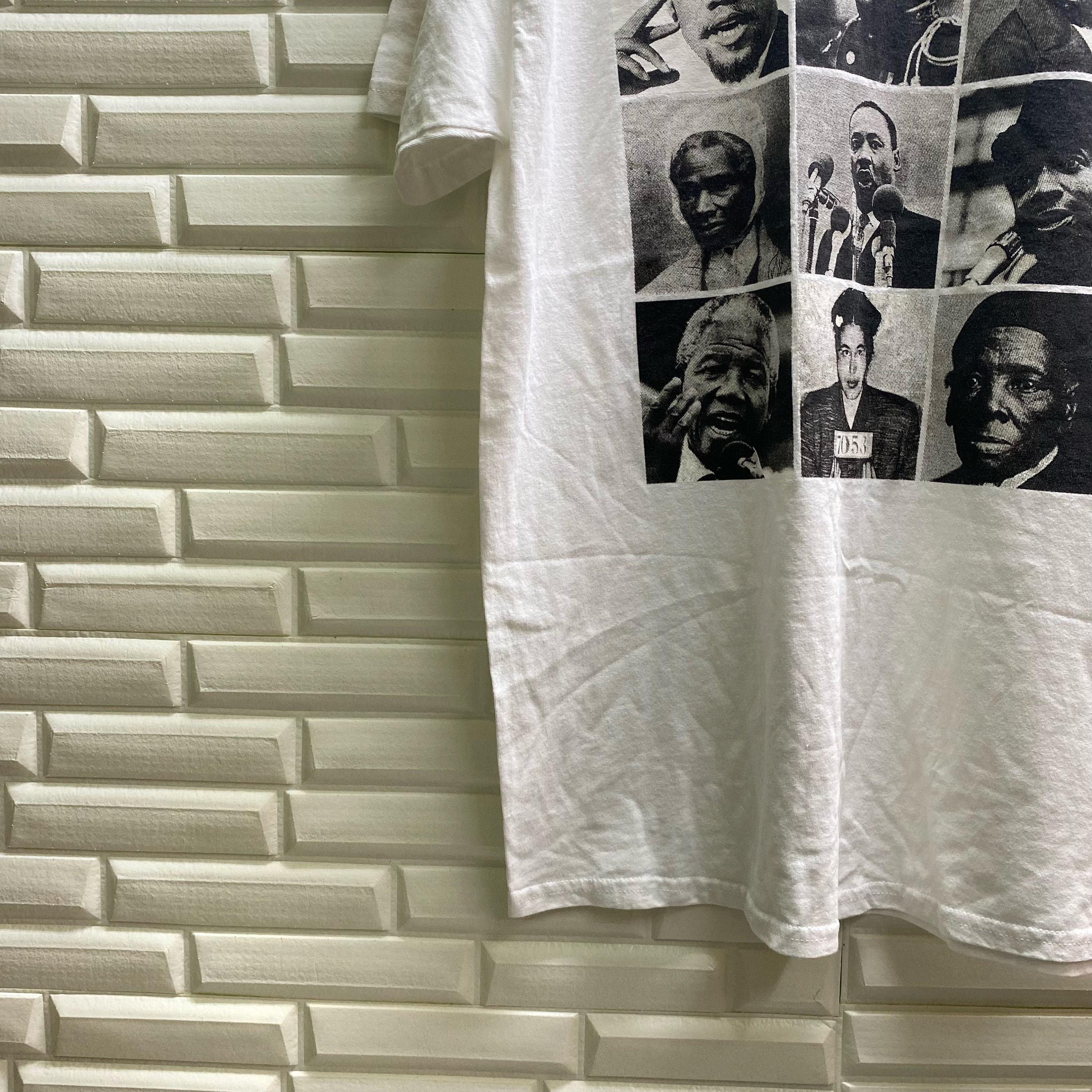 Vintage American Black History Malcolm X Martin Luther King Jr Shirt ...