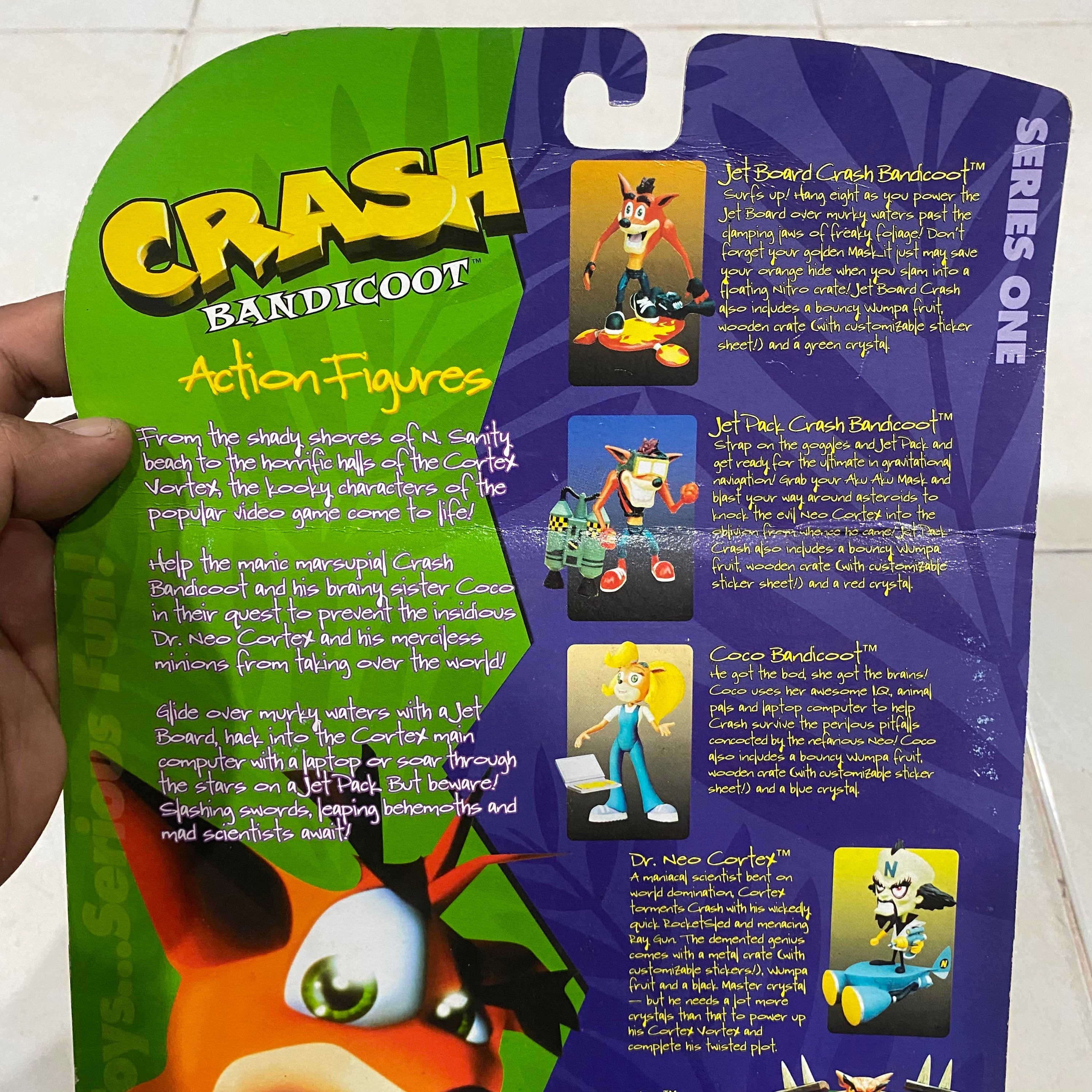 Vintage NOS 1998 Crash Bandicoot Jet Board Universal Studios - Etsy