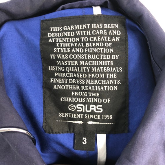 Vintage Silas Japan Light Trench Long Japanese Brand … - Gem