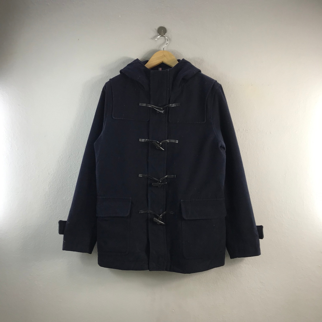 Vintage Beams Heart Japan Duffle Coat Wool Japanese Brand Style Peacoat ...