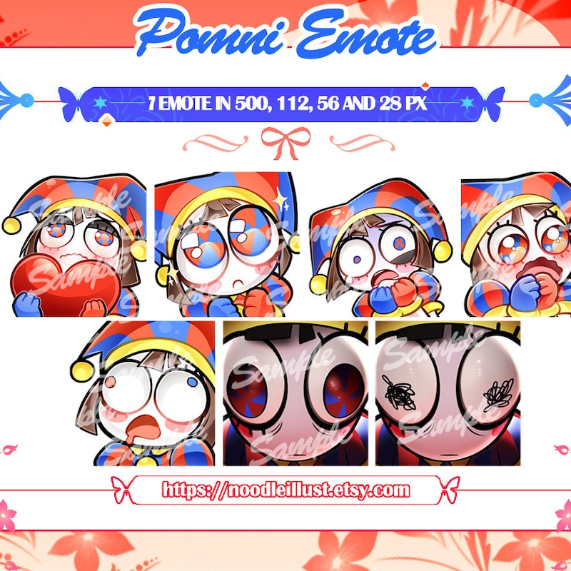 The Amazing Digital Circus Chibi - Etsy