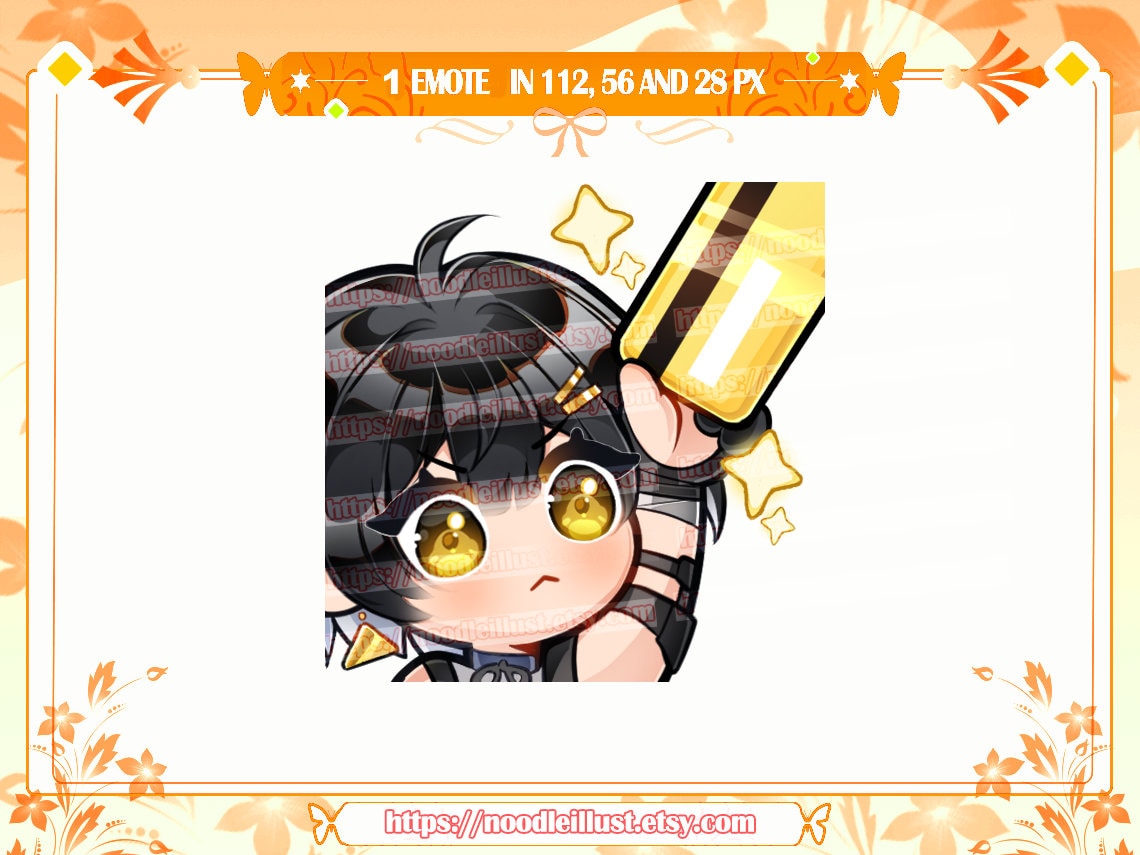 Wuthering Waves Rover Emote for Twitch, Discord, Youtube Instant ...