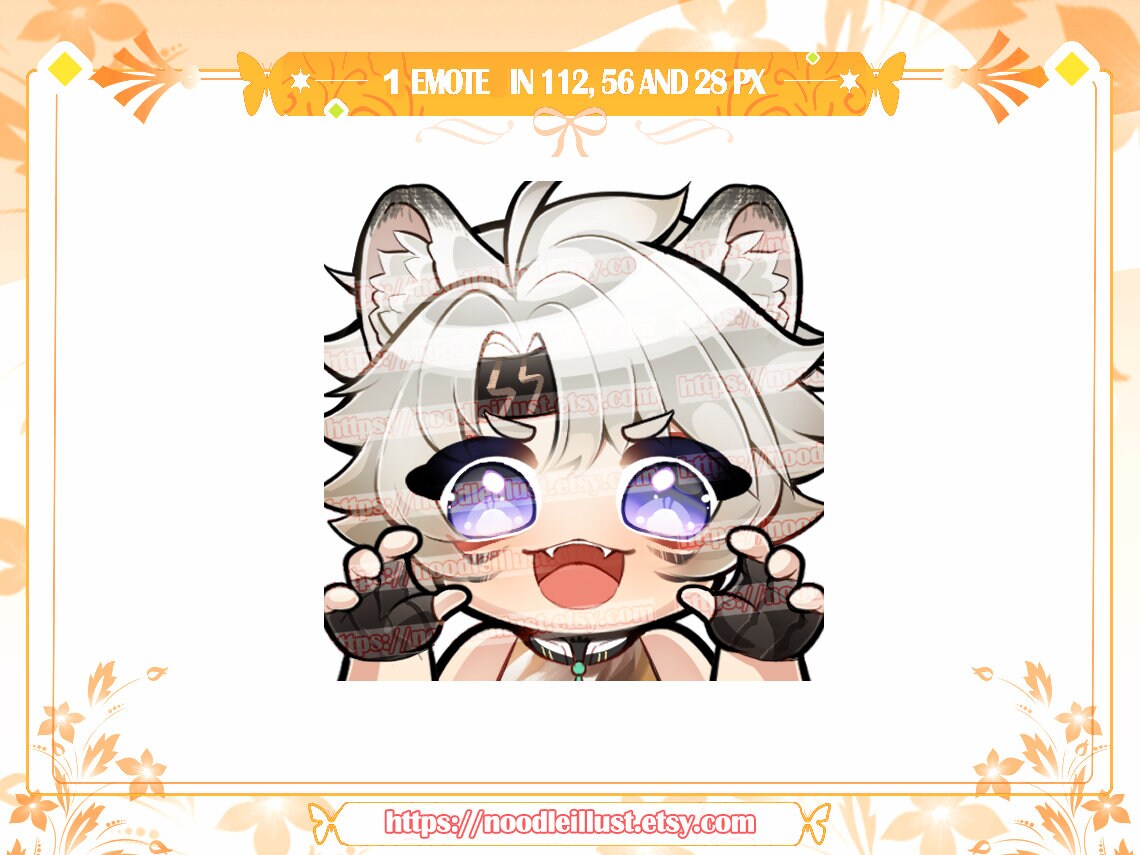 Wuthering Waves Lingyang Rawr Emote for Twitch, Discord, Youtube ...