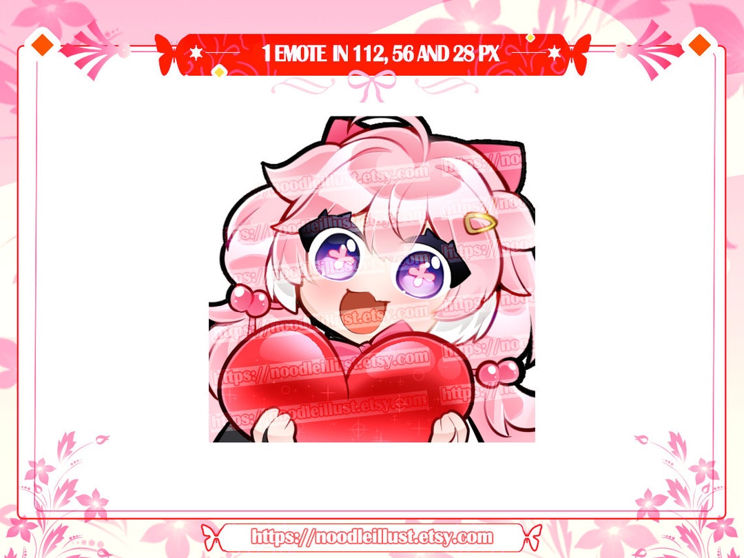 Wuthering Waves Anke/ Encore Heart Emote for Twitch, Discord, Youtube Instant Download - Etsy