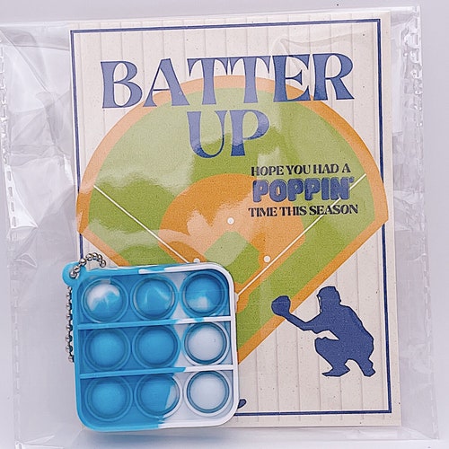 Baseball End of Year Party Favor / Baseball Popit / Baseball - Etsy