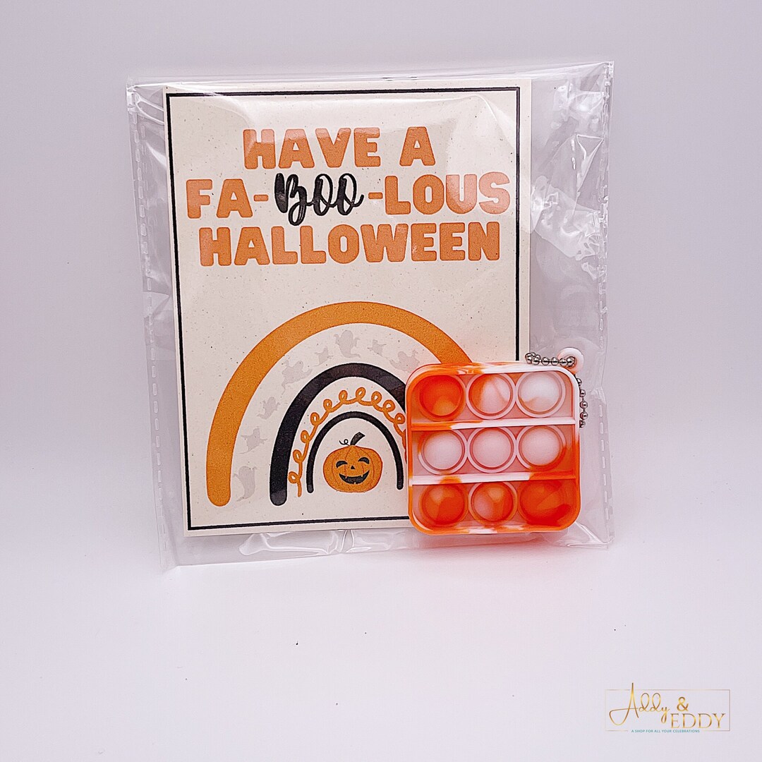 Halloween Popit Party Favor / Halloween Popit / Halloween Party Favors ...