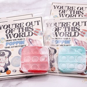 Space Party Favor / Space Popit / Birthday Party Pop-it / Space ...