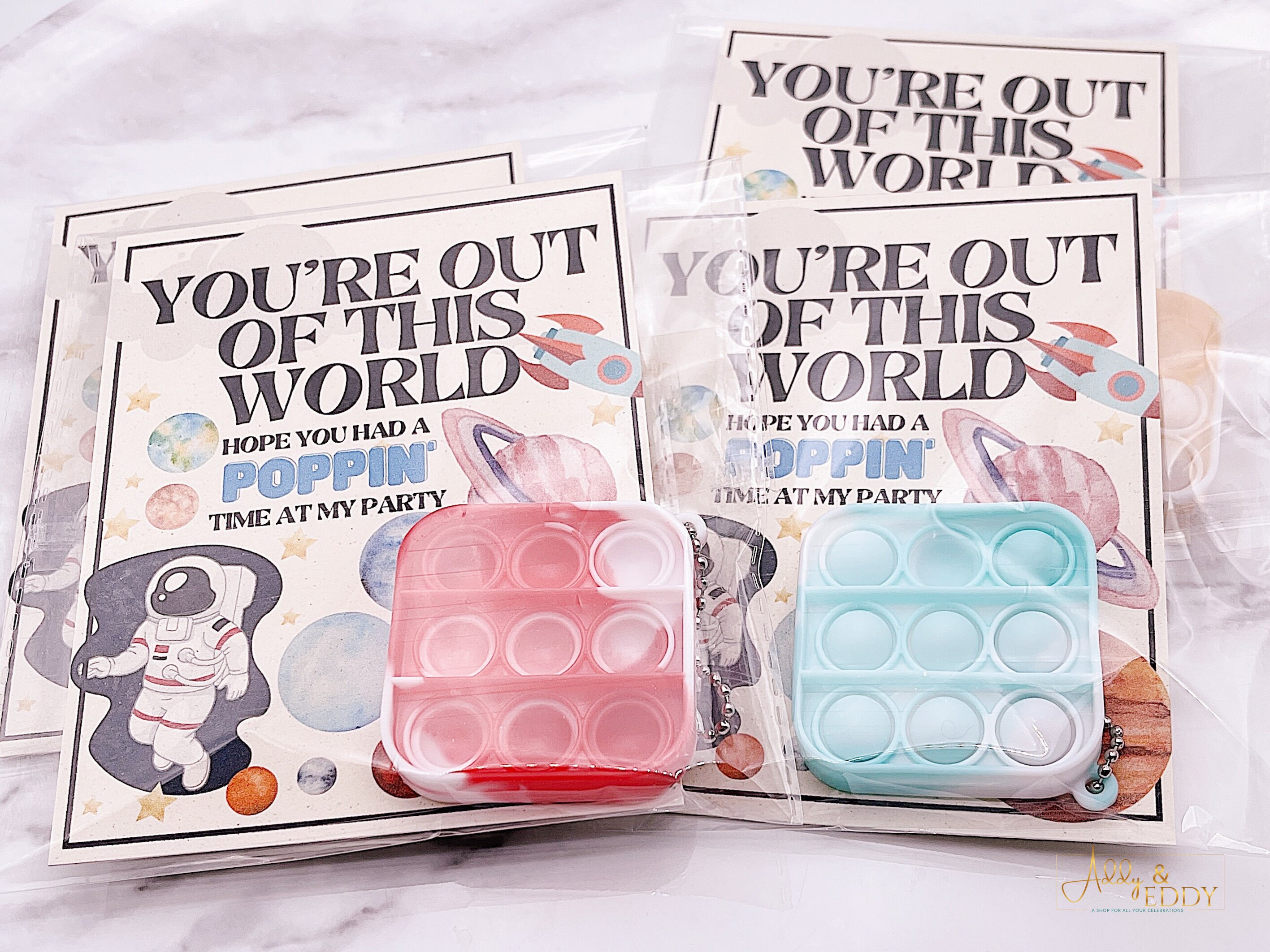 Space Party Favor / Space Popit / Birthday Party Pop-it / - Etsy