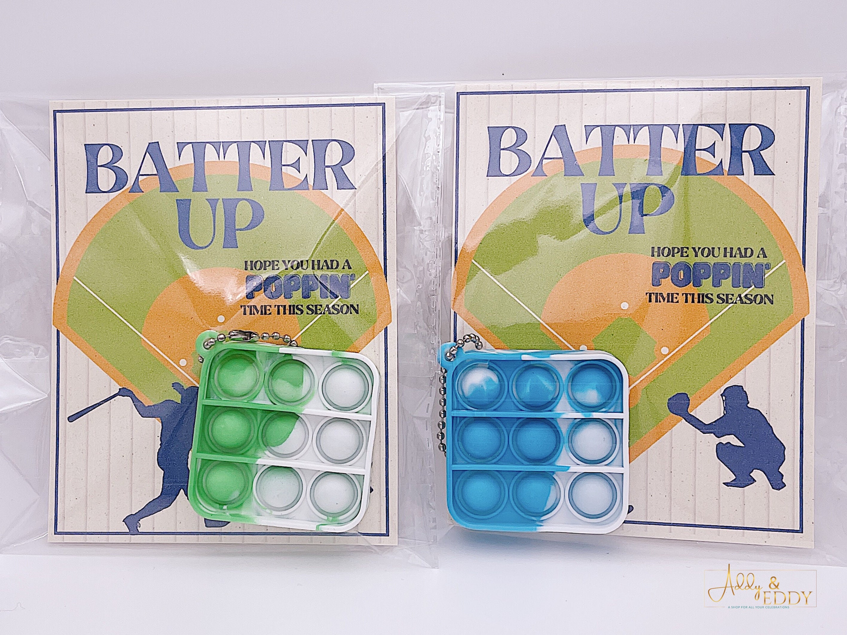 Baseball End of Year Party Favor / Baseball Popit / Baseball - Etsy