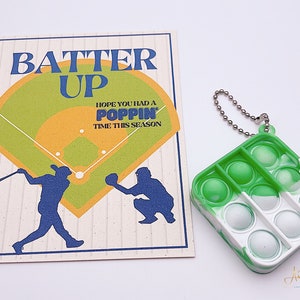 Baseball End of Year Party Favor / Baseball Popit / Baseball Team Party ...