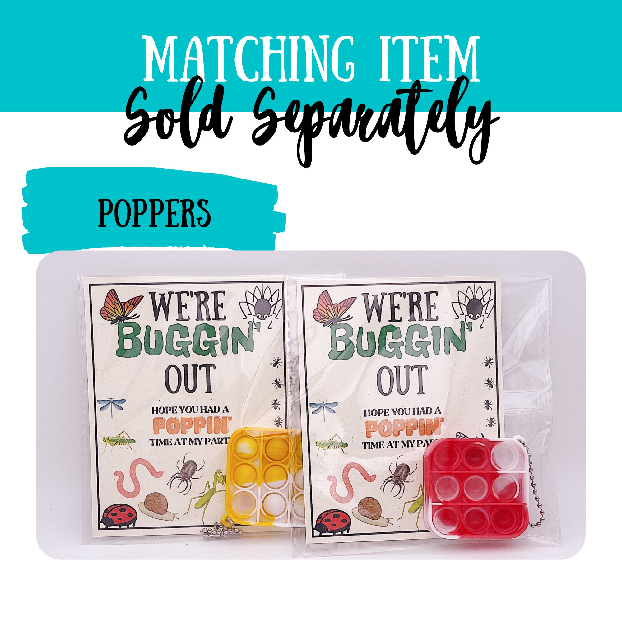 Insect Party Favor / Bug Birthday Party / Bug Party Activity / | Etsy