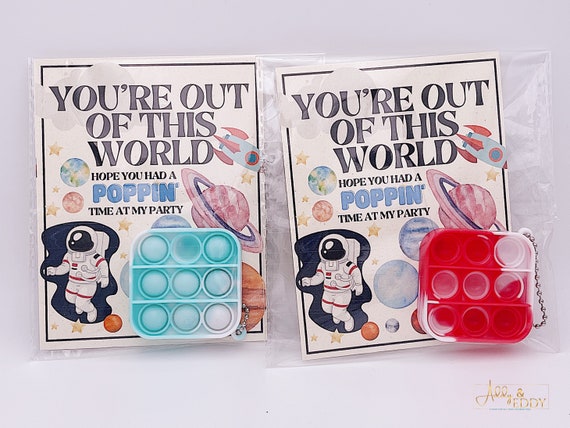 Space Party Favor / Space Popit / Birthday Party Pop-it / - Etsy