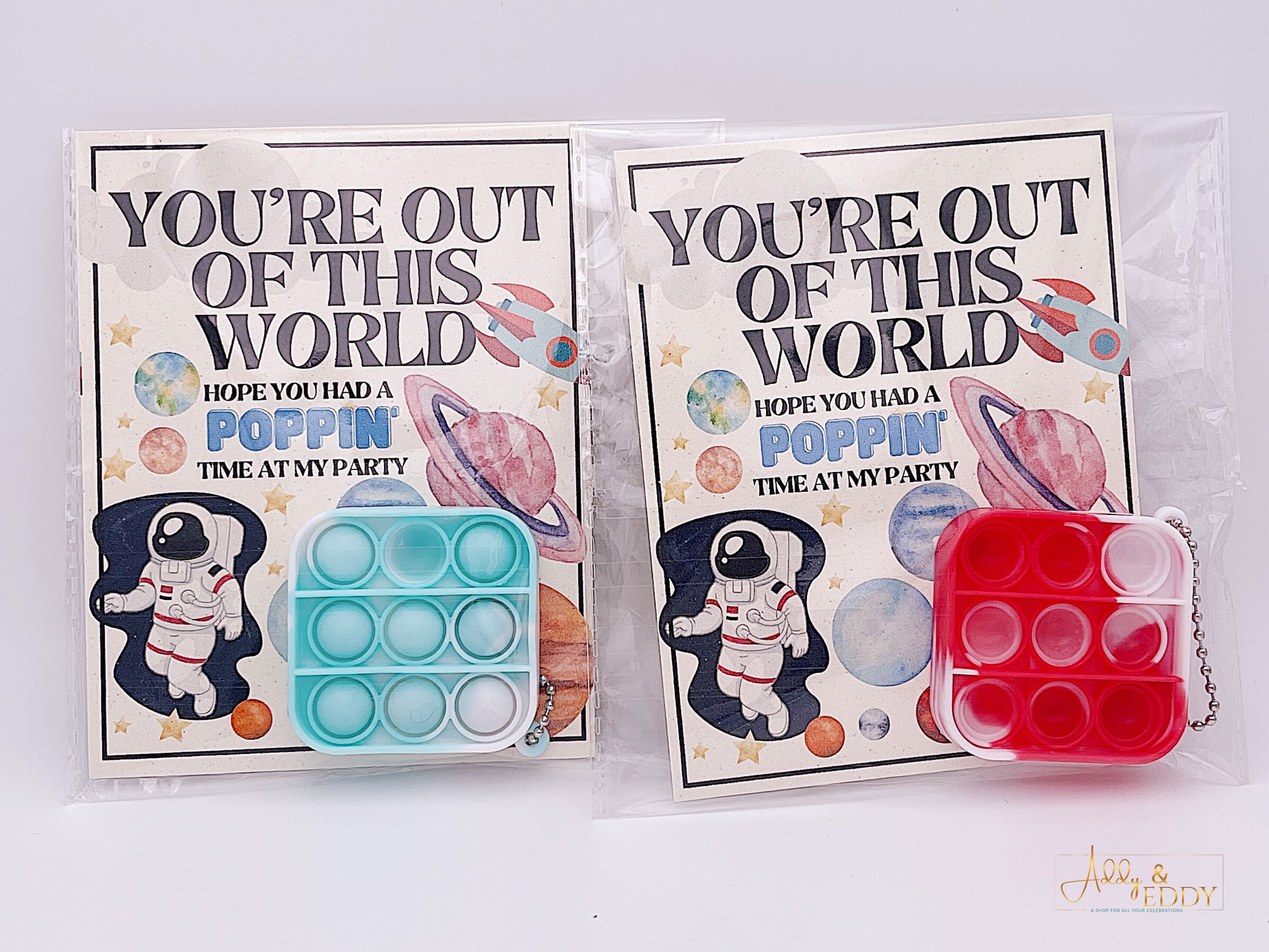 Space Party Favor / Space Popit / Birthday Party Pop-it / - Etsy