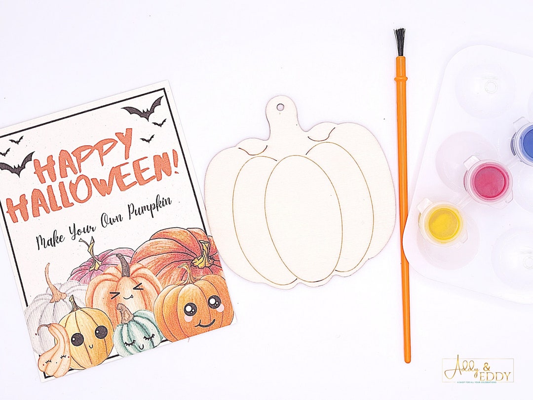 Halloween Gift / Halloween Craft / Pumpkin Decorating / Halloween Class ...