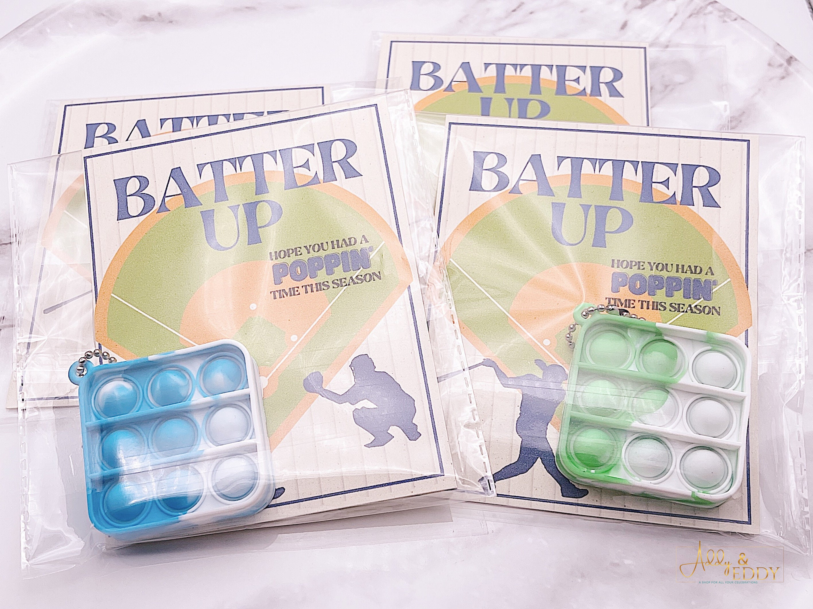 Baseball End of Year Party Favor / Baseball Popit / Baseball - Etsy